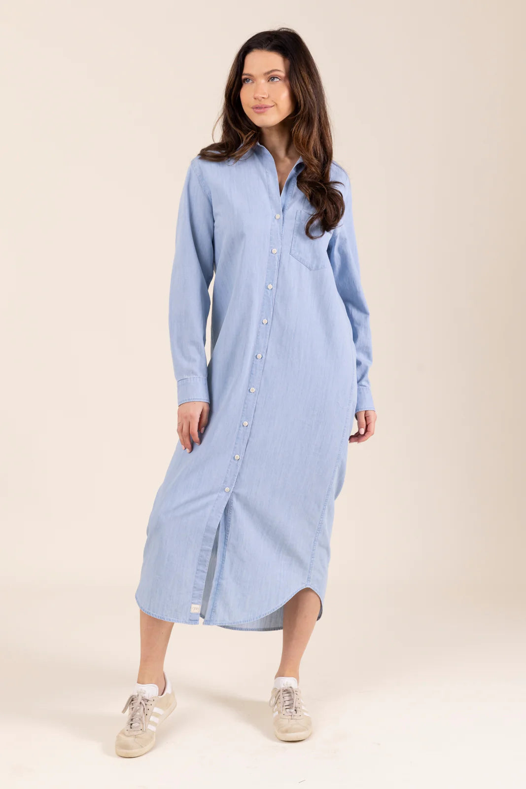 Louisiana Dress - Classic Denim – Blue Moon Clothier